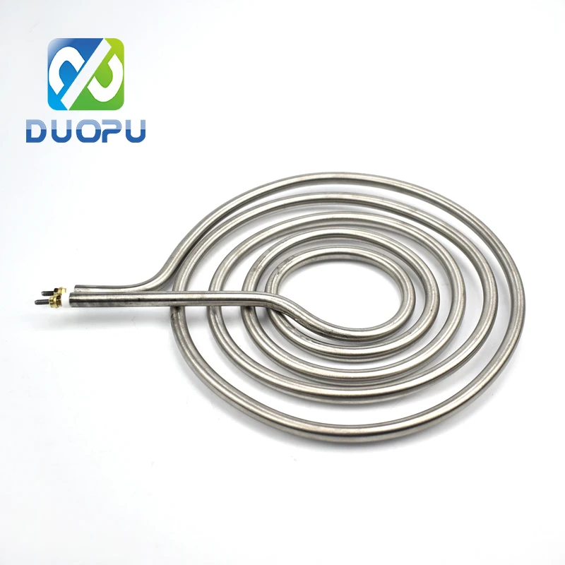 Duopu Industrial Water Heating Element Tubular Coil Heater - Buy Coil ...