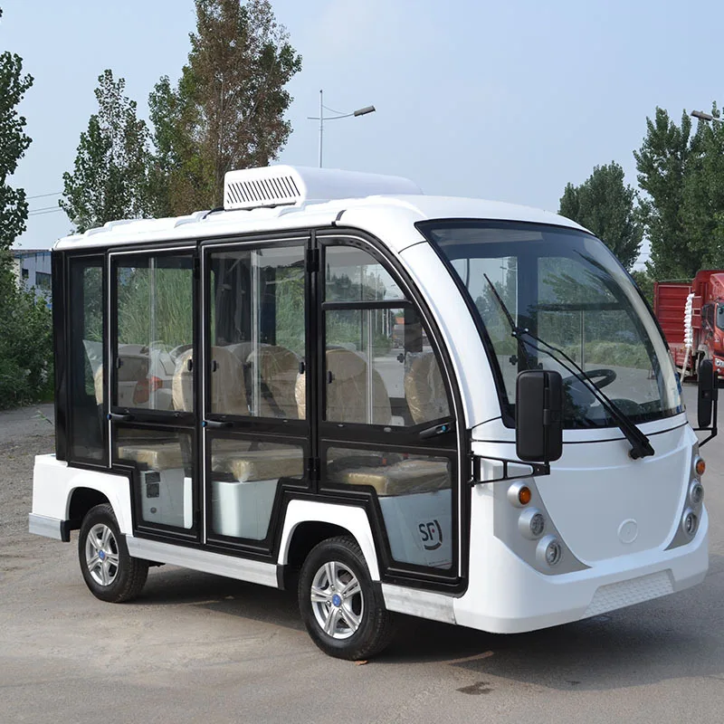 8 Seat Electric Sightseeing Bus - Tourist Shuttle Cart