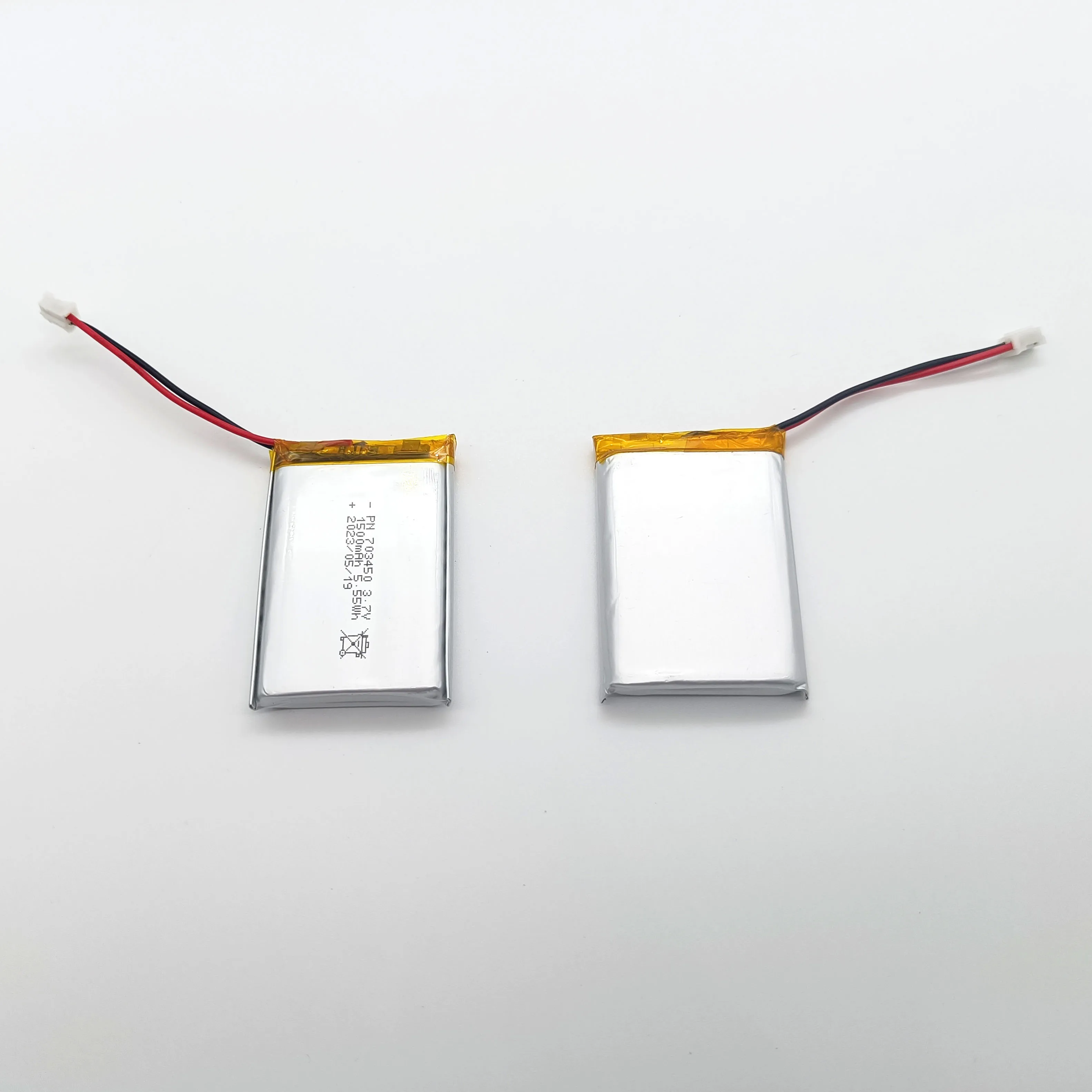 Factory Price Customized Rechargeable Lithium Polymer Battery Cell 3.7v ...