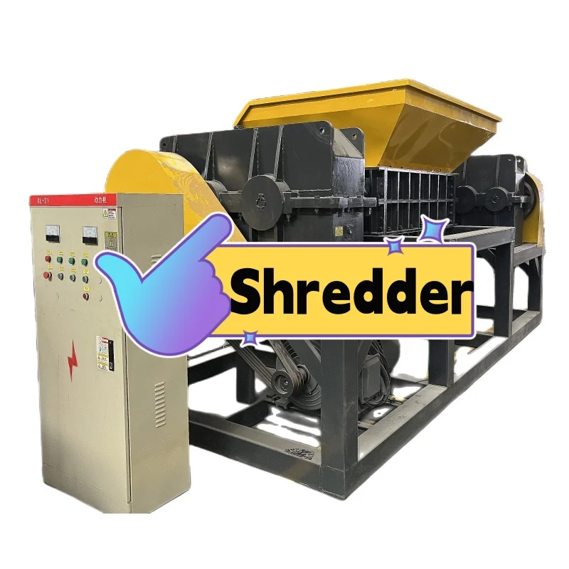 Double Shaft Shredder - Efficient Industrial Solution