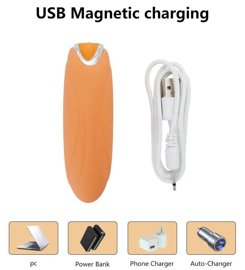 Bullet Vibrator With 10 Speed Modes Clitoris Stimul Rechargeable ...