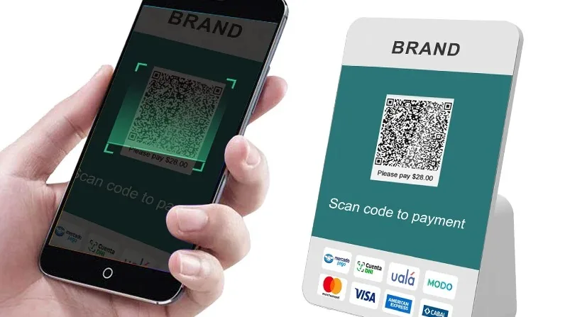 Y50b Qr Code Payment Device Cloud Speaker 4g+wifi Static Dynamic Qr ...