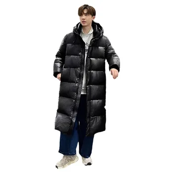 Men's Down Coat Couples Winter Coats Hooded Down Jacket - Buy Men's ...