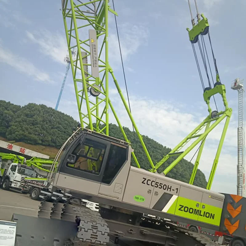 Zoomlion Crawler Crane 60 Tons ZCC600V - Reliable Lifting Power