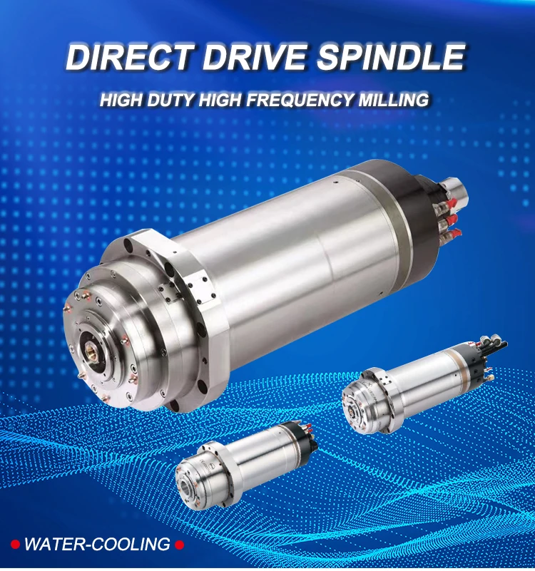 CNC Spindle Motor Water-Cooling CELLS Direct Drive Servo