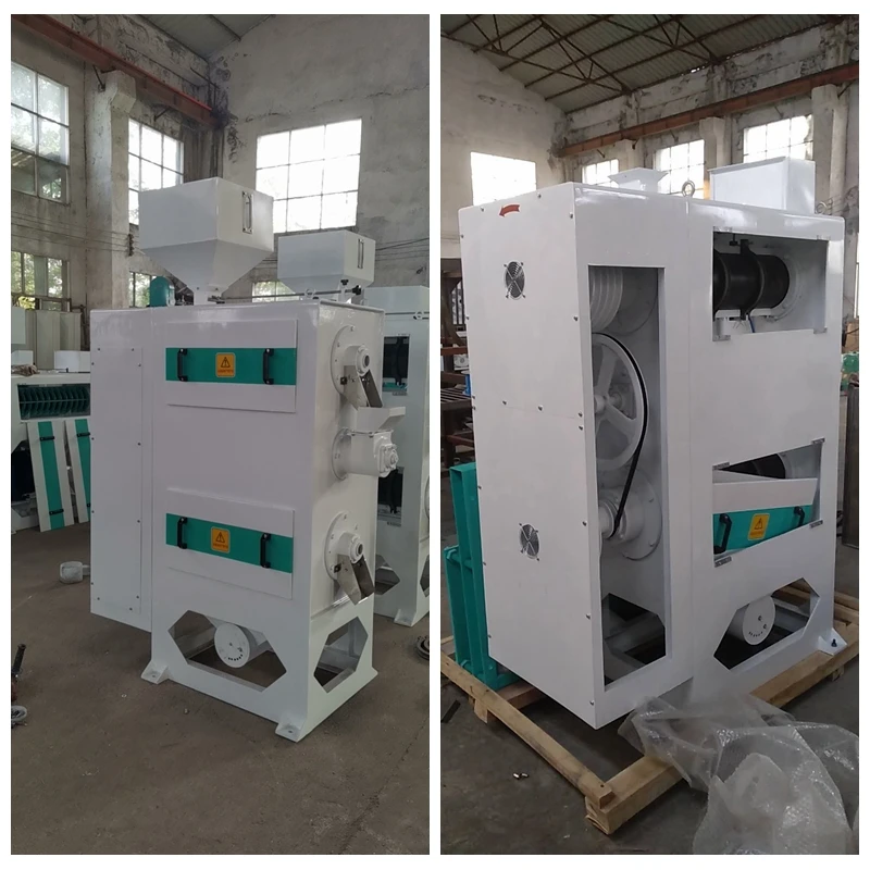 Emery Roller Horizontal Rice Whitener - Efficient & Durable