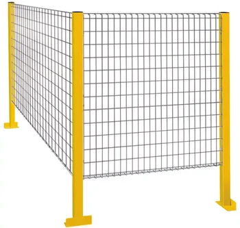 Factory Steel Isolation Fencing Separation Frame Workshop Isolation ...