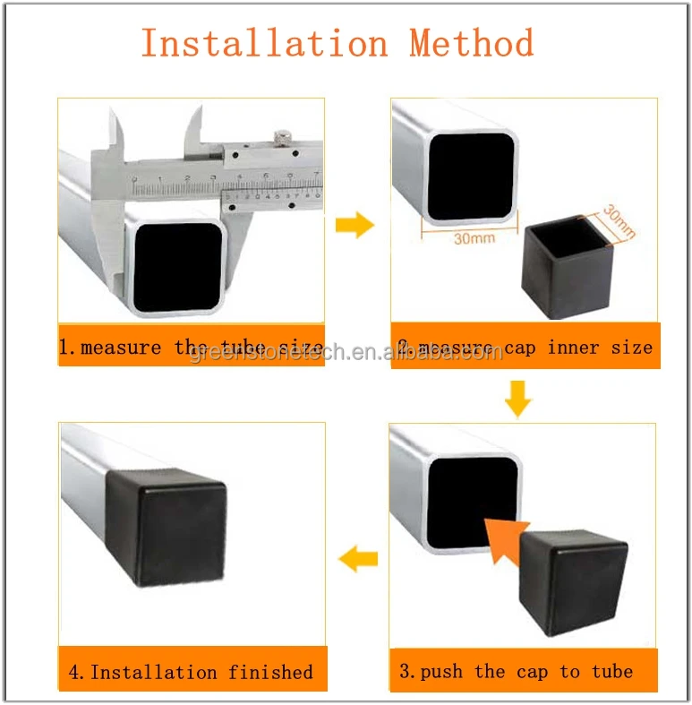 PVC End Caps - Durable Solutions for Table and Chair Legs