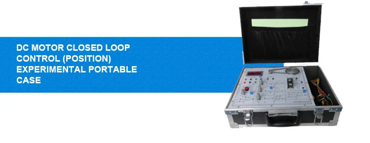 Dc Motor Closed Loop Control (position) Experimental Portable Case ...