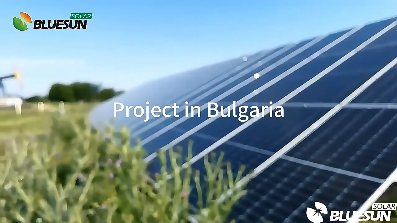 Bluesun Three Phase Hybrid Solar System 30kw Outdoor Solar System With ...