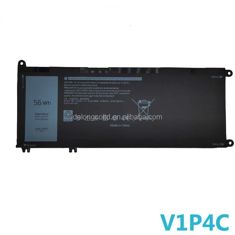 7.6v/ 56wh New Genuine V1p4c 0v1p4c Fmxmt Battery For Dell Chromebook ...