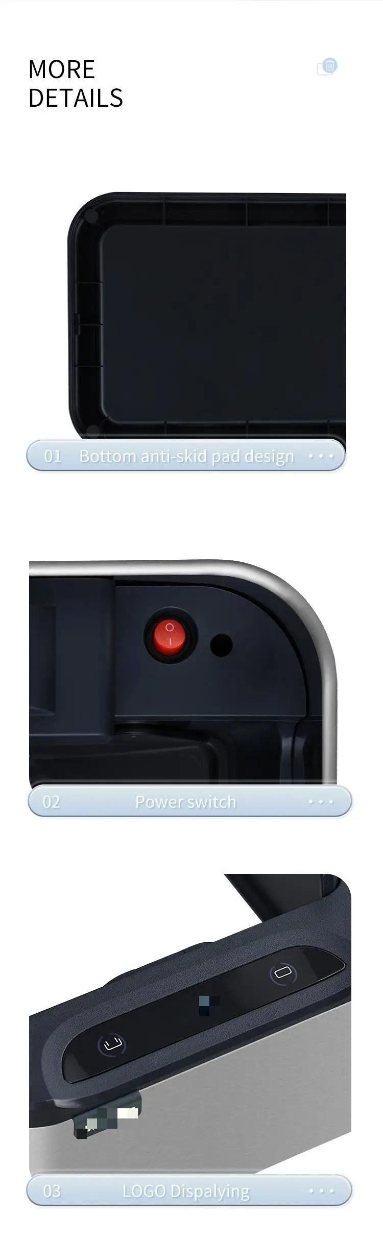 Smart Trash Can - Large Capacity & Eco-Friendly Solutions