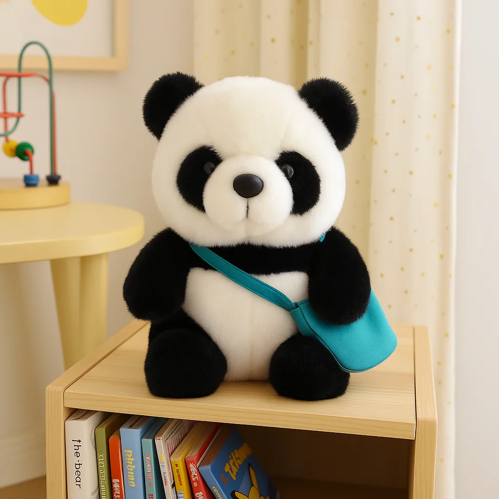 Shirong Panda Plush Backpack 23cm Soft Stuffed Animal For Kids Unisex ...