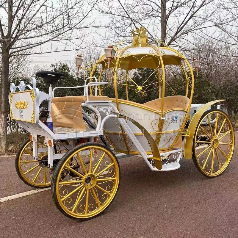 Electric Sightseeing Horse Carriage Cart for Royal Weddings