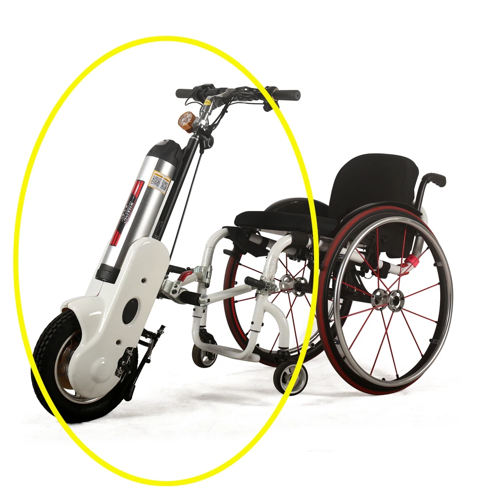 Lantsun R00q1 Disabled Wheelchair Trailer Towing Head Wheelchair Front ...