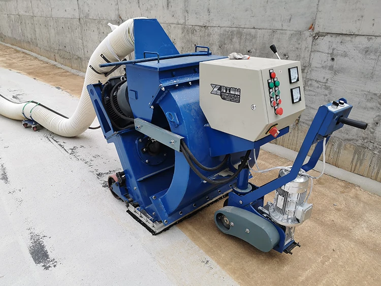 12 Months Warranty Ce Approval Small Floor Blast Machine Shot Blaster ...