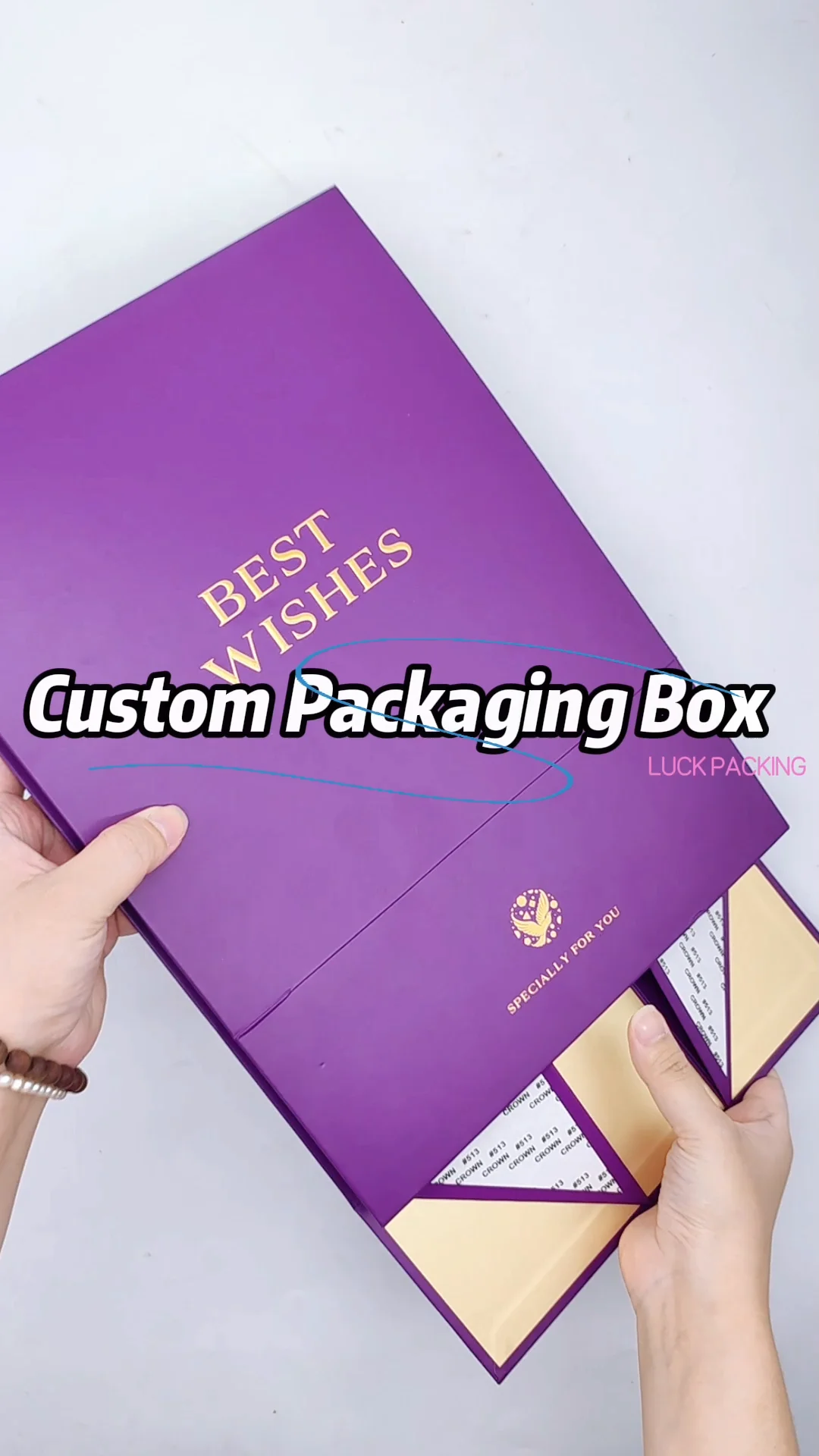 Custom Luxury Black Paper Packing Folding Shoe Gift Box Magnetic Paper ...