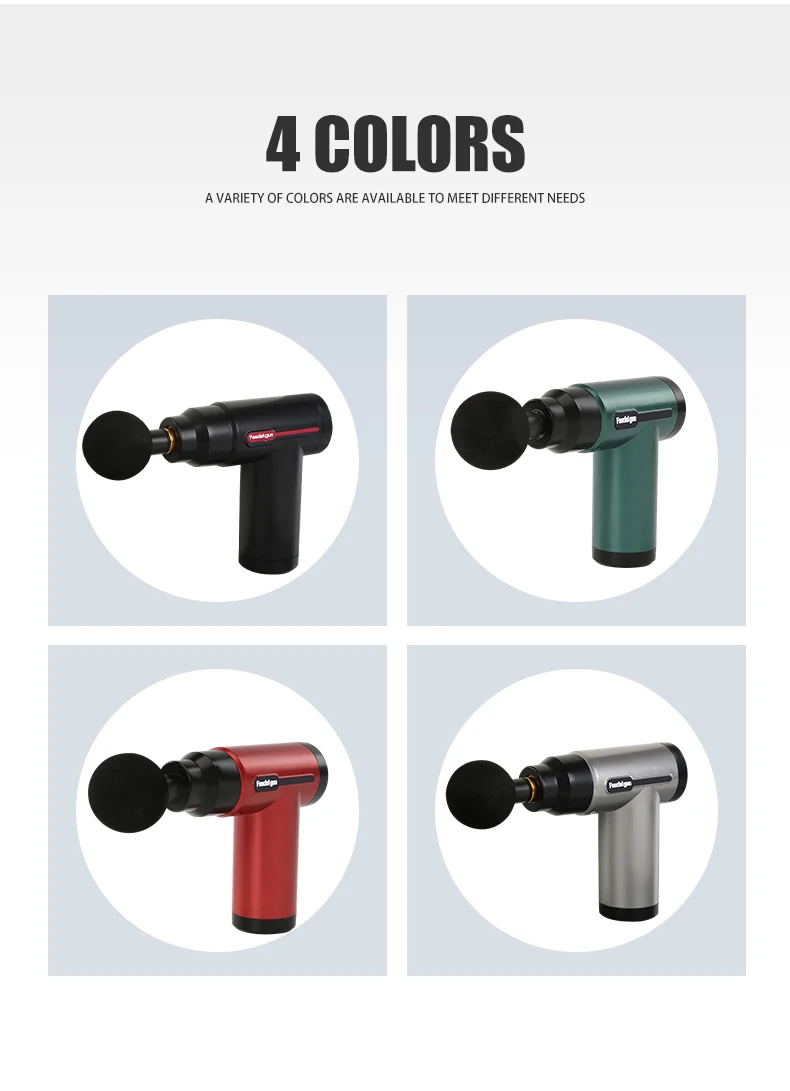 Mini Muscle Relaxer Portable Vibration Massage Gun Multi-color Fascia ...