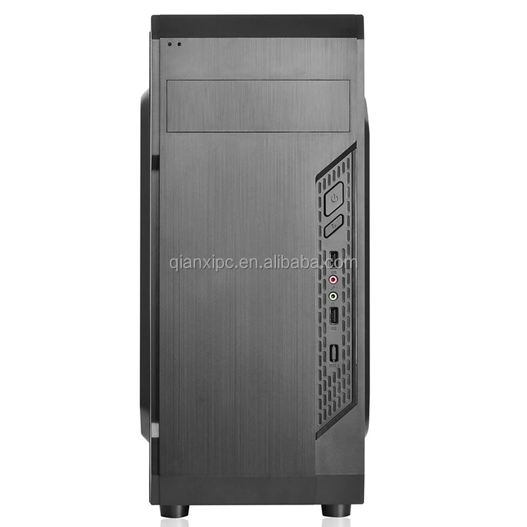 Desktop Atx Computer Case Office Case Bk Pc Chassis Metal Oem Plastic ...