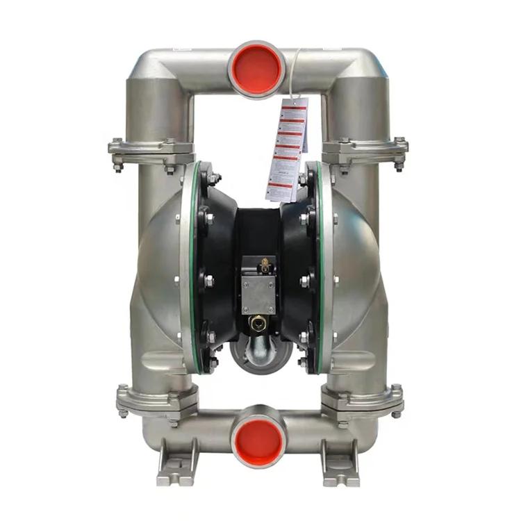 Hnyb Stainless Steel Diaphragm Pump Small Air Operated Pneumatic ...