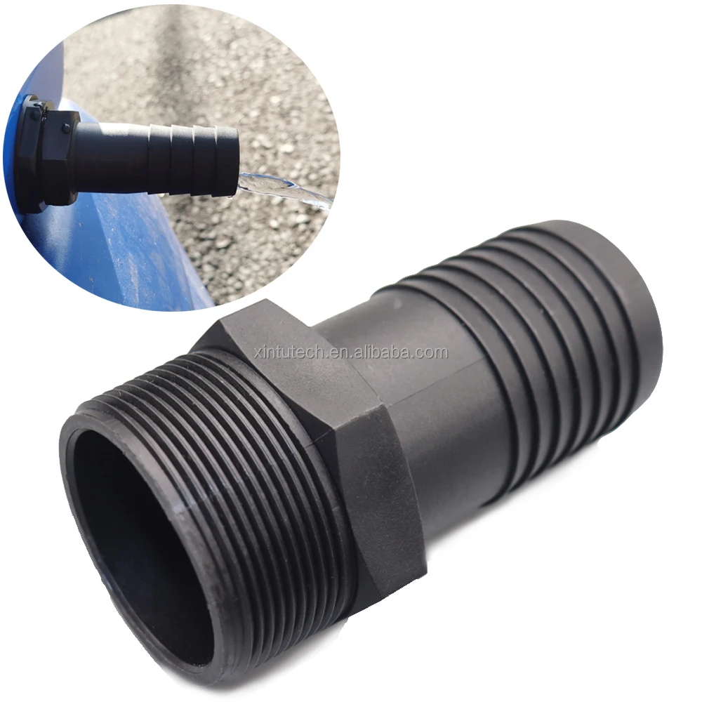 Garden Rain Barrel Fish Tank Aquarium IBC Tote Water Tank Drain Adapter ...