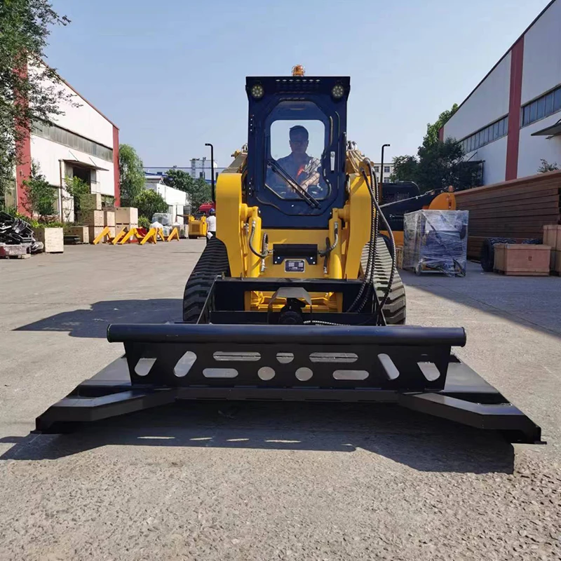 Ltmg Factory Various Attachment Tracked Skid Steer Loader 700kg 1000kg ...