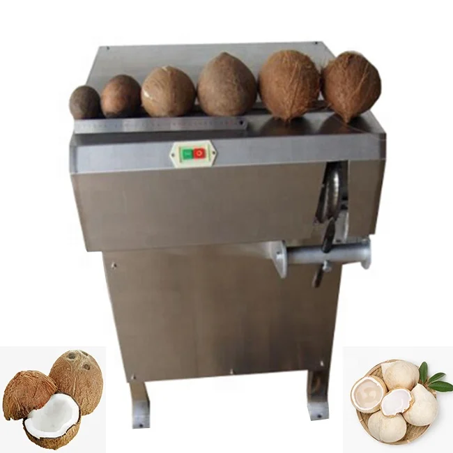 Efficient Coconut Peeling with Industrial Husking Machine