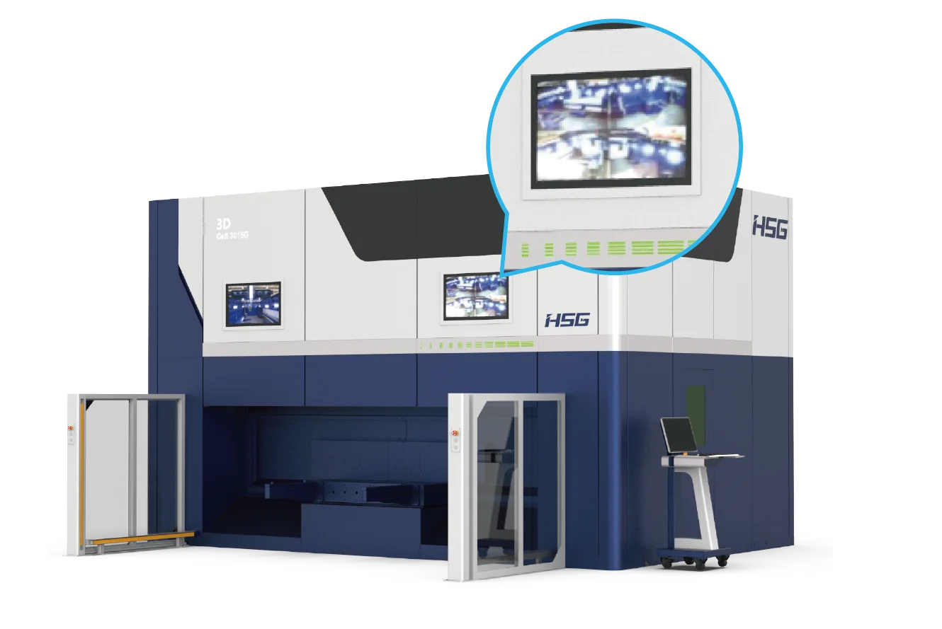HSG Laser 3D Five-Axis Metal Laser Cutting Machine 3000w-6000w