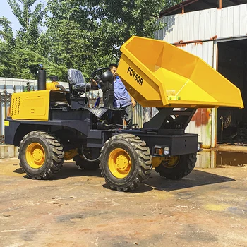 3 Ton Fcy30r 4x4 Hydraulic Tipping Front Tipper Dumper Diesel Mini ...