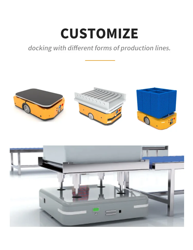 Remote Controlled Material Handling Equipment Robot Agv Wireless Flat ...