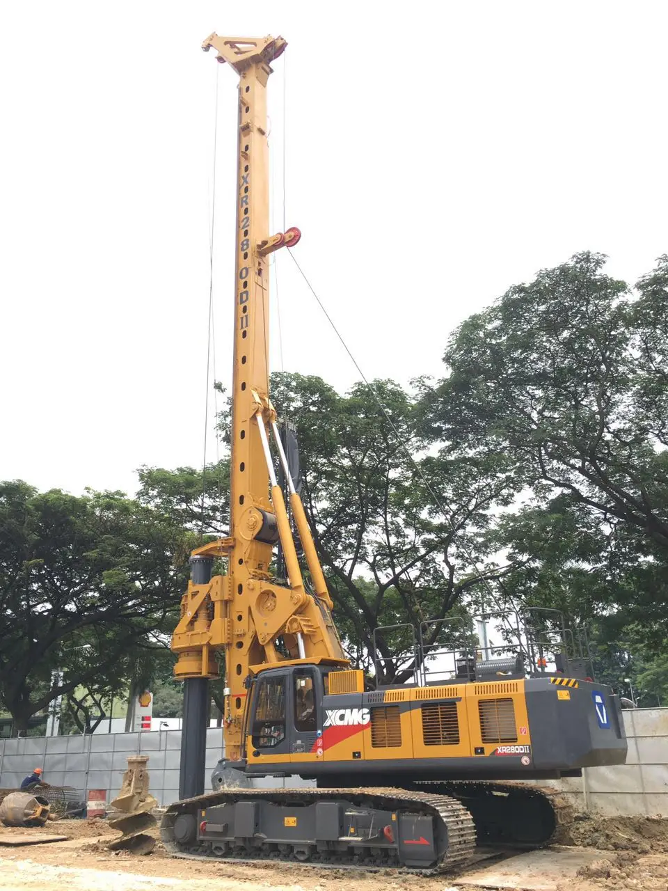 2500mm Rock Piling Conical Auger with Bullet Teeth Construction ...