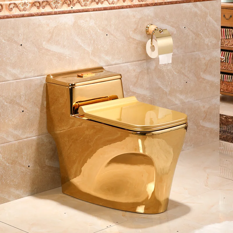 Luxury Ground WC Toilet Bowl Sanitary Ware One Piece Toilet Sets Hotel ...