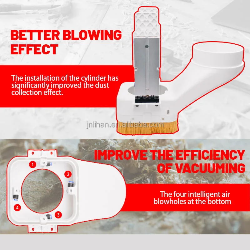 Dust Collector 110mm Spindle Dust Hood Collection Accessories Spindle ...