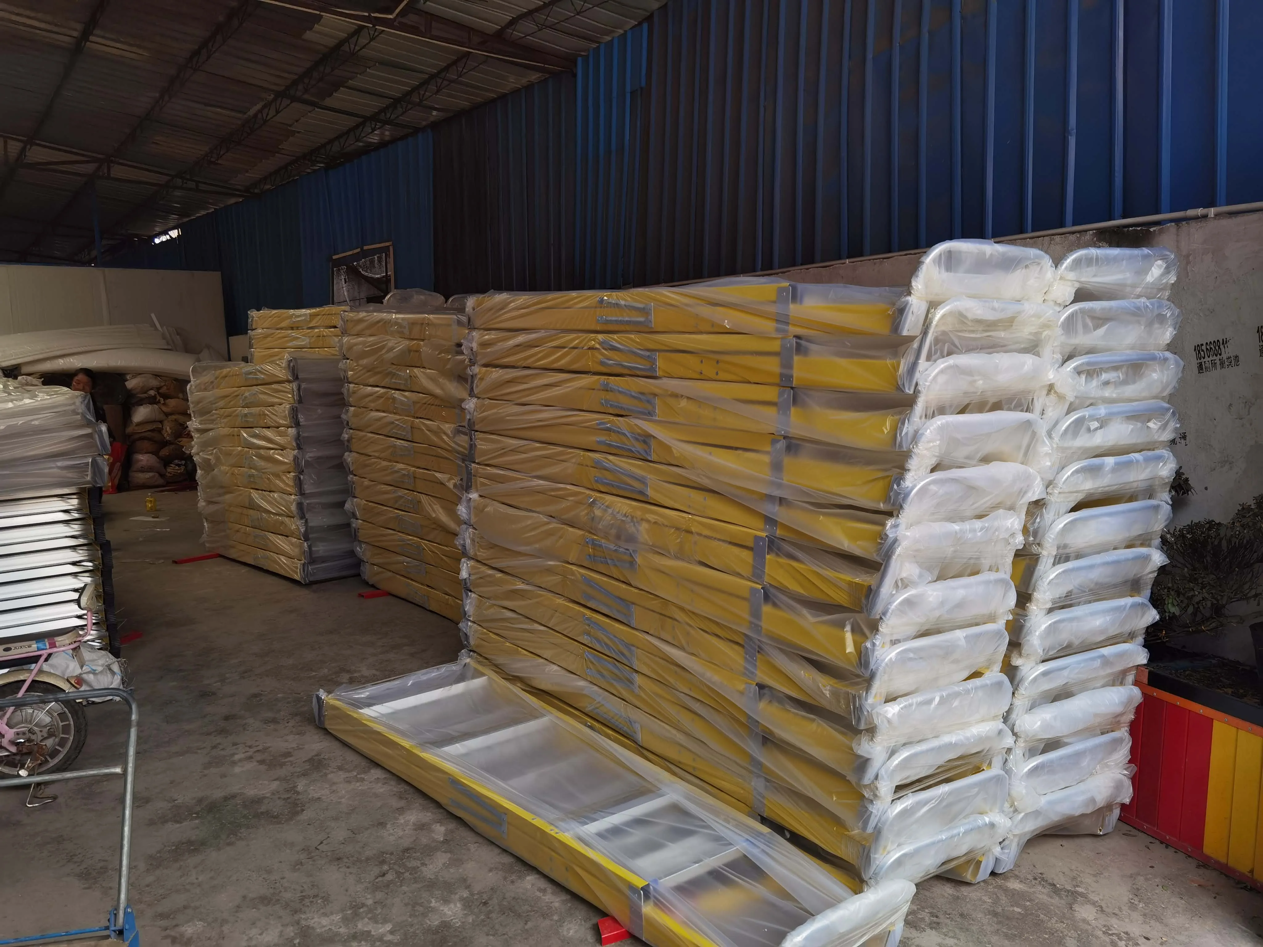 Kingbridge Platform Serat Kaca Gudang Bergerak Tangga 6 Langkah Dengan ...