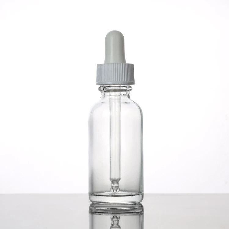 Hot Selling White and Black Plastic Ribbed Dropper with Silicone Bulb ...