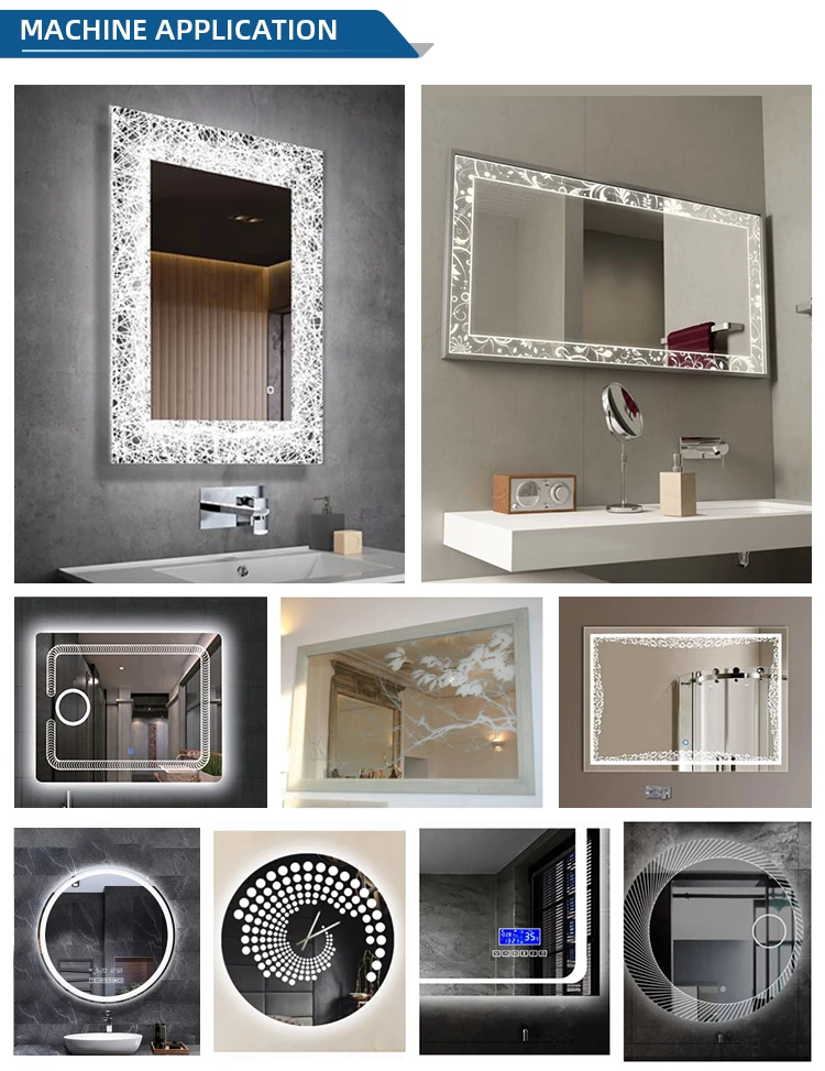 Laser Etched Mirror - High-Accuracy Engraving Machine