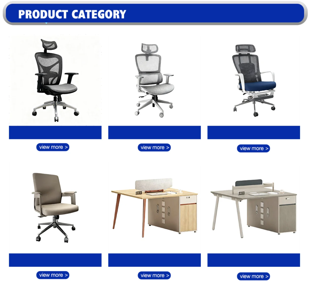 Ergonomic Swivel Gaming Executive Office Chair with Backrest Support ...