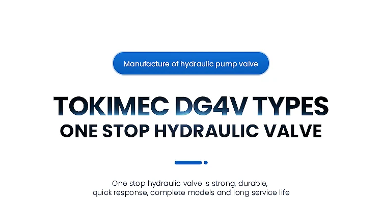 Tokimec Solenoid Valve DG4V-3/5 Directional Control Valve Hydraulic