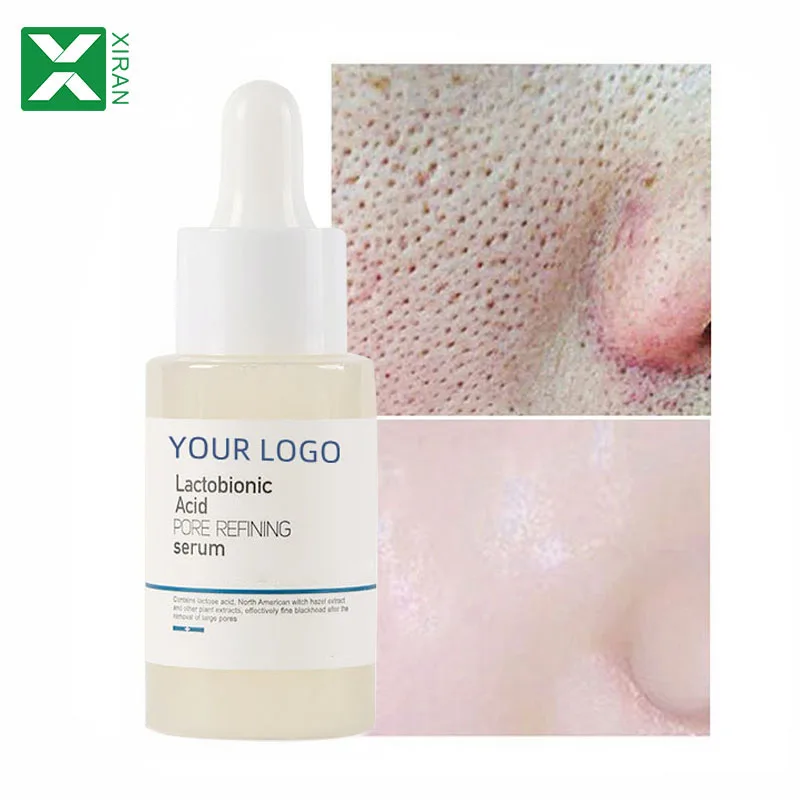 Lactobionic Acid Pore Shrink Face Serum Hyaluronic Acid Antiaging ...