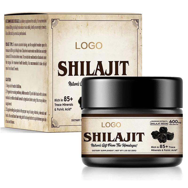 Oem Shilajit Resin Pure Himalayan Shilajit Resin High Potency Gold