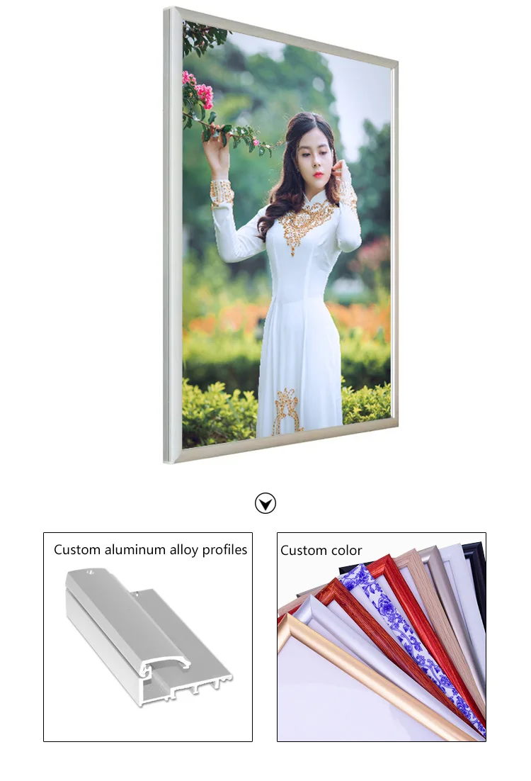 A1 A2 A3 A4 Ultra Slim Snap Open Led Aluminum Light Boxes Suppliers - Buy Led Slim Snap Frame ...