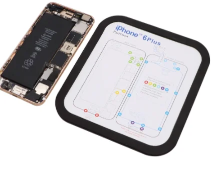 Guide Chart Magnetic Screw Mat For Iphone 6 6p 6s 6sp 7 7p 8 8p X Xs ...