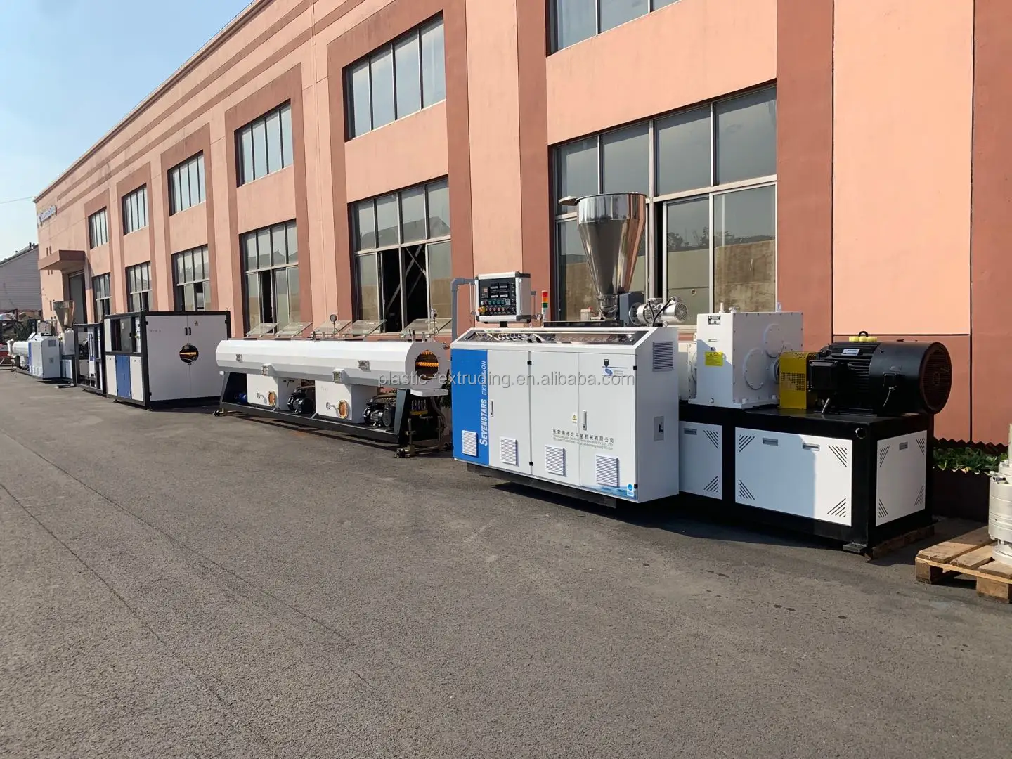 PVC Pipe Extruder Line - Reliable Plastic Pipe Making Machine