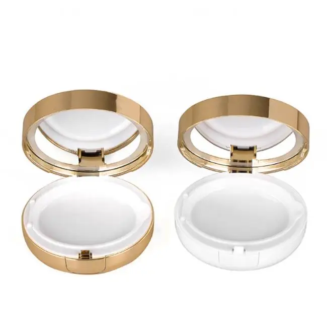 Cosmetic Powder Packaging - Compact Container with Mirror