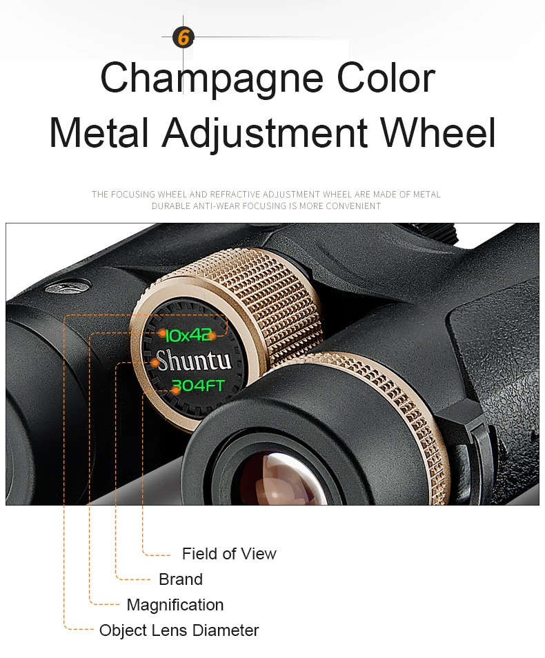 Shuntu Asika 8X42 / 10x42mm 쌍안 질소 충전 방수 B0842/B1042| Alibaba.com