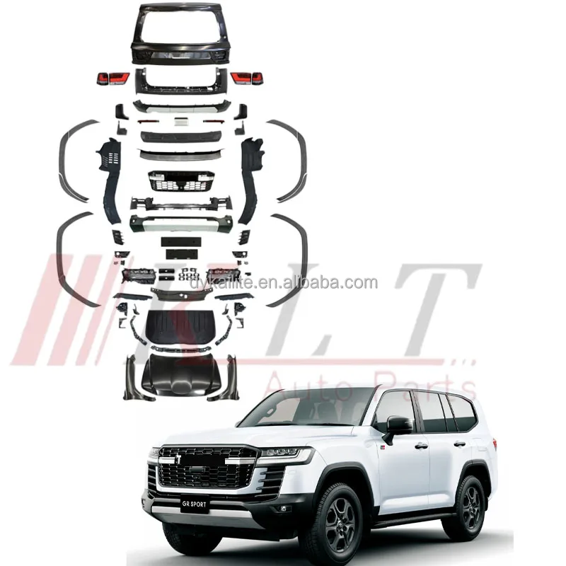 Klt Land Cruiser 200 Lc200 New Gr Upgrade Body Kit For 2008-2020 Toyota Lc200 Facelift Lc300 ...