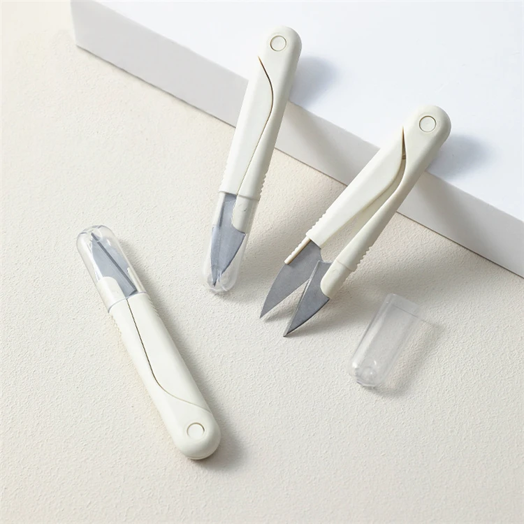 U Shape Yarn Scissor Embroidery Cross-stitch Craft Cutter Sewing ...