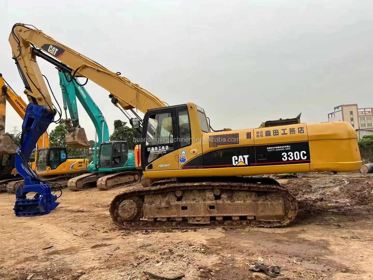 30 Ton Excavator Hydraulic Sheet Pile Driver - Durable & Efficient