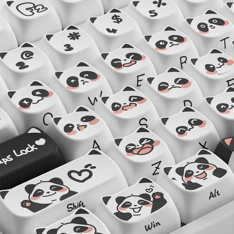 Custom DIY Keycap Set - AKKO Panda MAO Profile Dye Sublimation