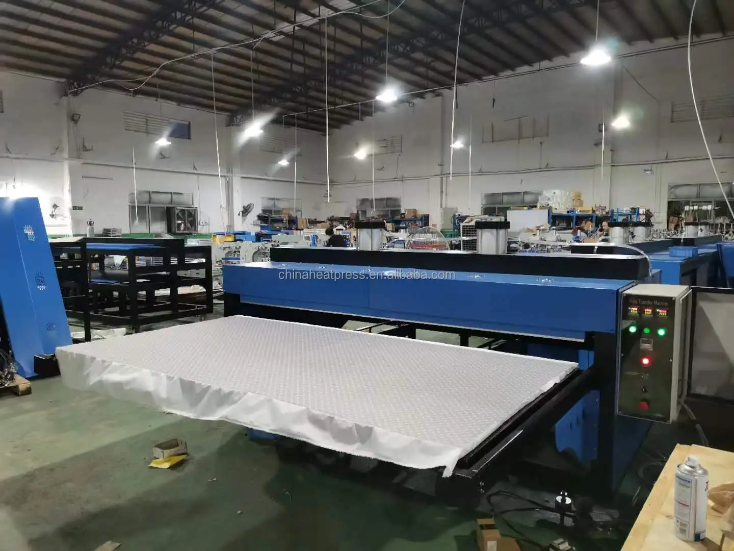 300*200cm Large Format 1 Side 1 Station Pneumatic Sublimation Heat ...